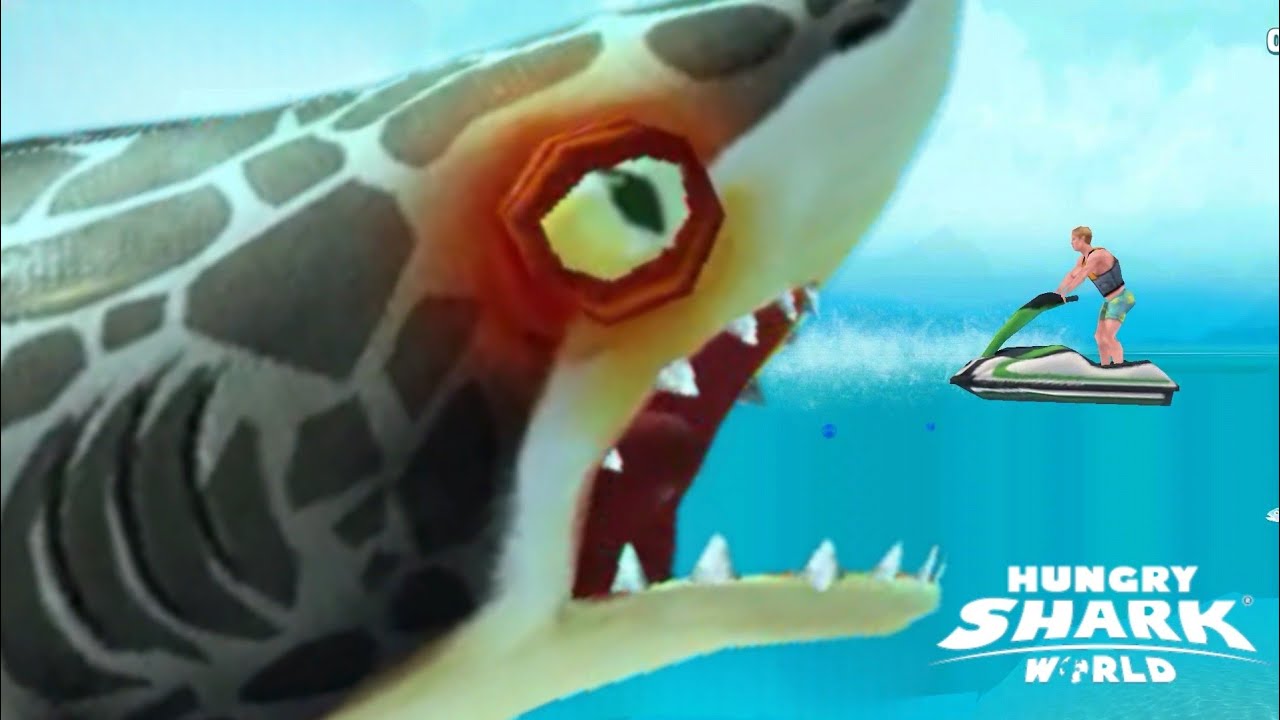 HUNGRY SHARK WORLD - NEW GIANT GARY SHARK - HUNGRY SHARK WORLD GEMS AND ...