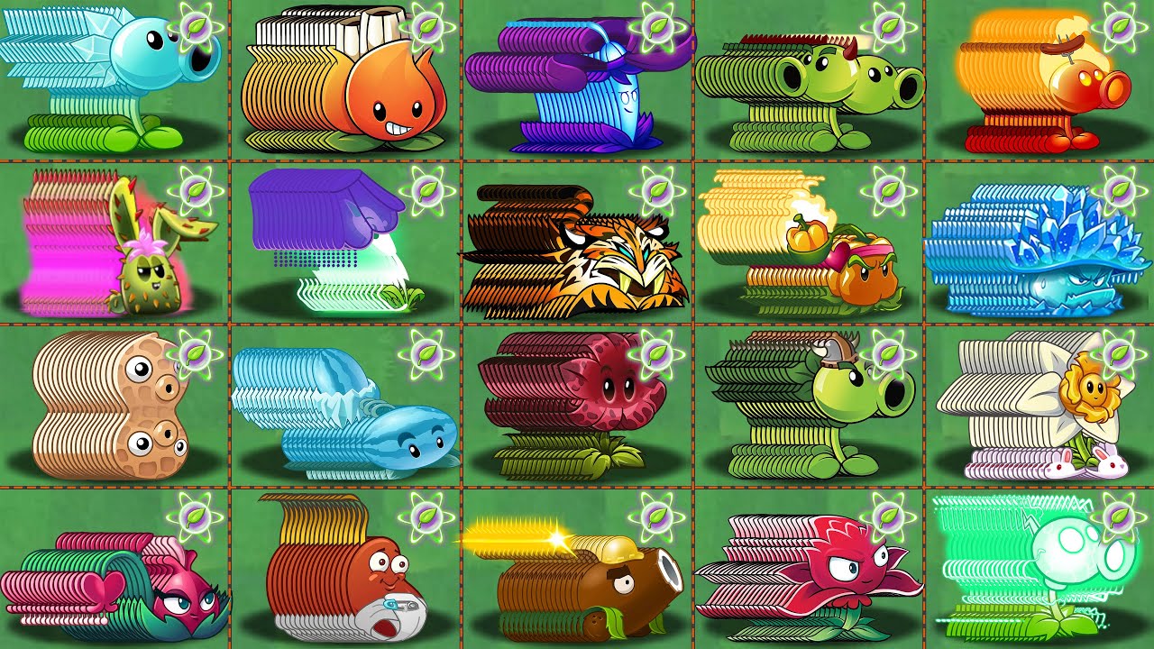 PvZ2 Battlez Zombie–20 Plants level Max +PlantFood Vs 10 Carnie Flag ...