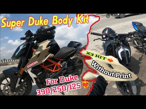 SUPERDUKE X3 Kit For Duke390🚀|| X3 Kit Modification 🥵|| Ampwo M Vlogs ...