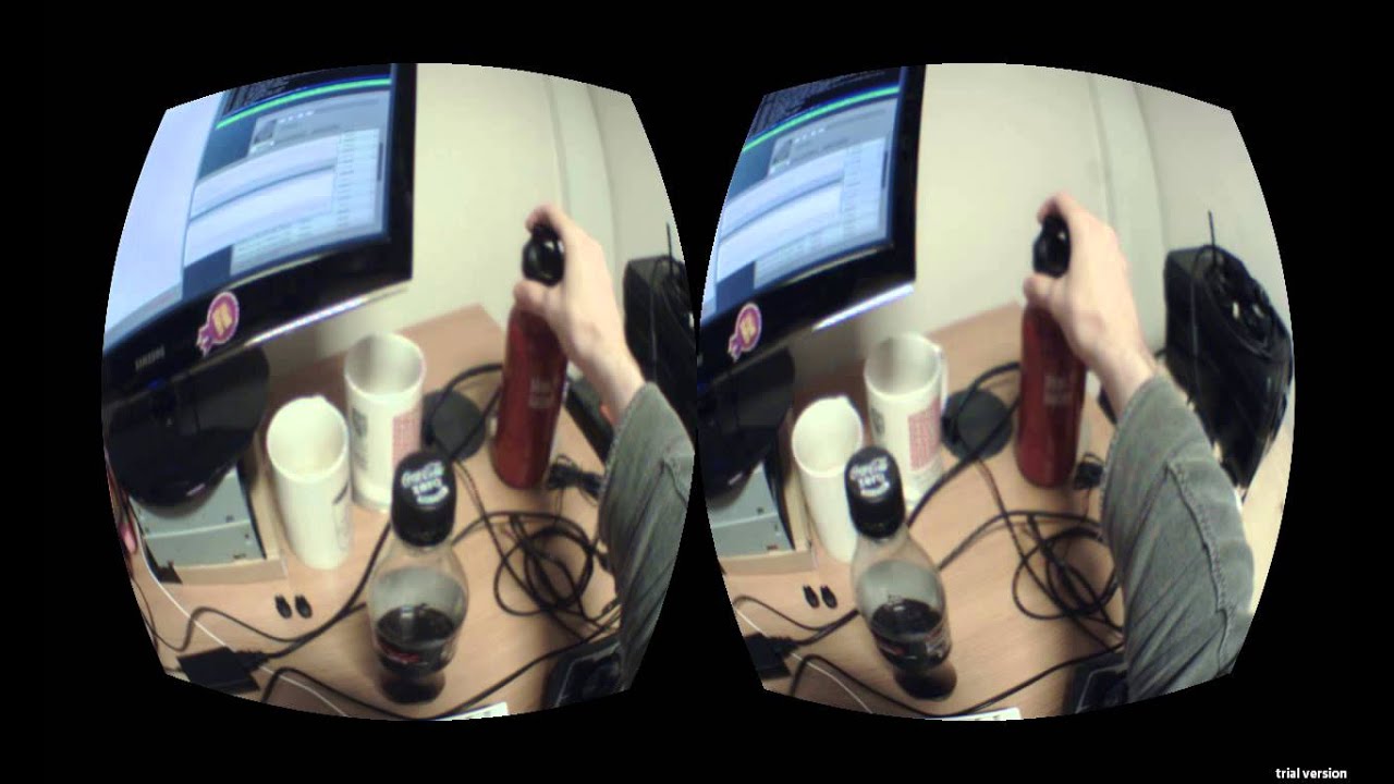 Mirrorshades camera test w/ 2.1mm lenses [Oculus Rift, 2x PlayStation ...