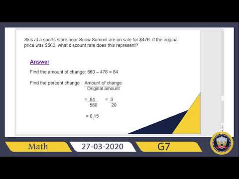 Math G7 - YouTube