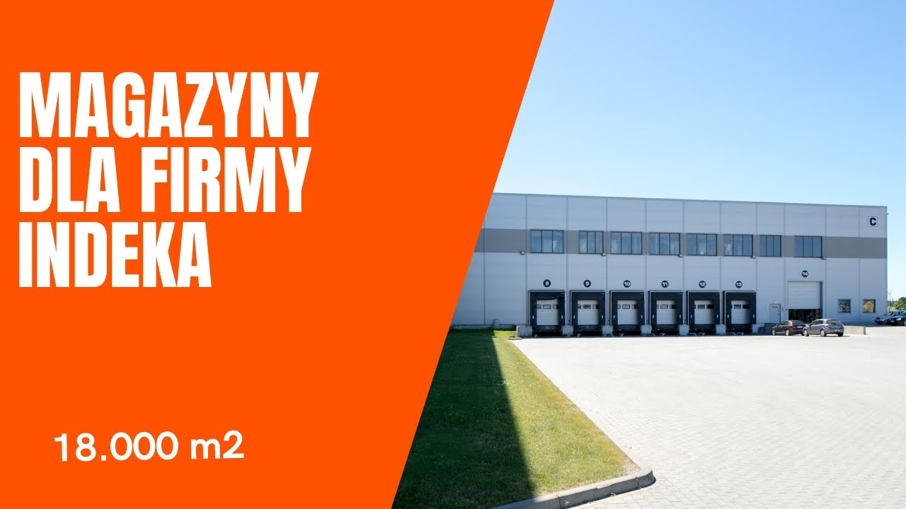 Kompleks hal zrealizowany dla firmy Indeka - YouTube