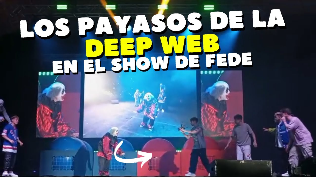 LOS PAYASOS DE LA DEEP WEB EN EL SHOW DE FEDE VIGEVANI SE QUISIERON ...