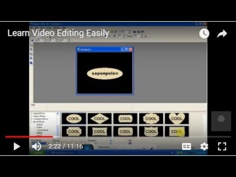 Learn Video Editing Easily-ulead media studio 7 - YouTube