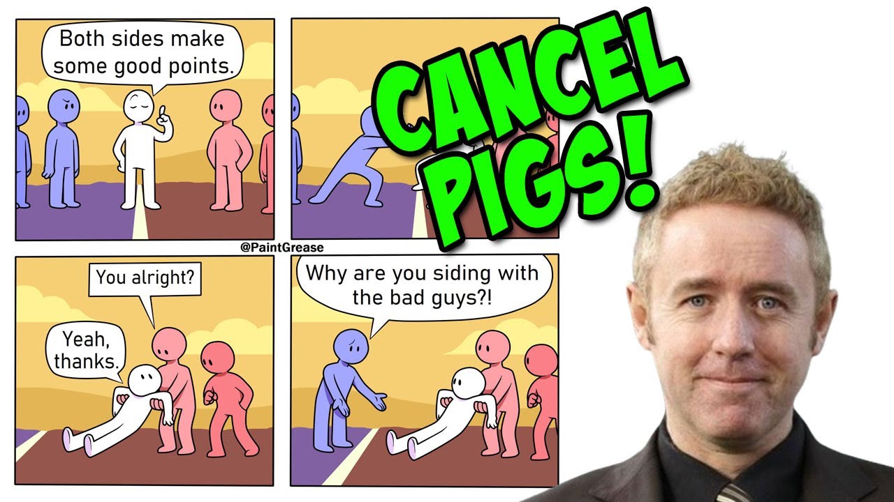 Comics CANCEL PIGS Go After Mark Millar for THOUGHT CRIMES! - YouTube