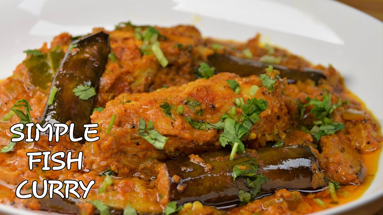 [Mauritian Cuisine] How To Make Simple Fish Curry | Fish Masala Curry ...