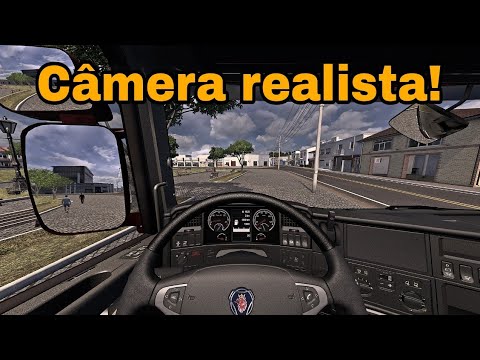 COMO DEIXAR SUA CÂMERA REALISTA NO ETS2! VÍDEO ENSINANDO PASSO A PASSO ...