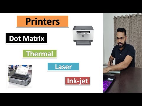 Printers | Ink-jet | Laser | Dot Matrix | Thermal | Resolution | dpi ...