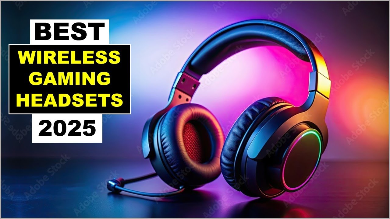 Top 5 BEST Wireless Gaming Headsets In [2025] - YouTube