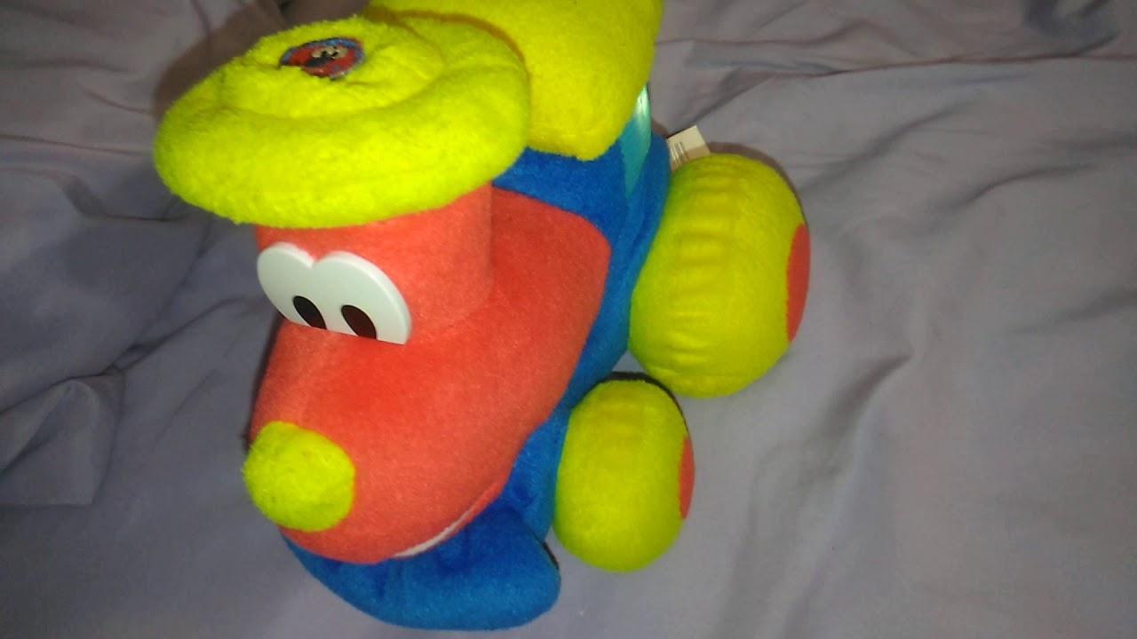 Tek Nek Toys 2004 Talking Plush Pals Vehicles Train Engine - YouTube