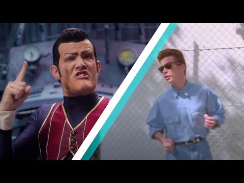 Never Gonna Give Up Number One - Rick Astley X Lazy Town
