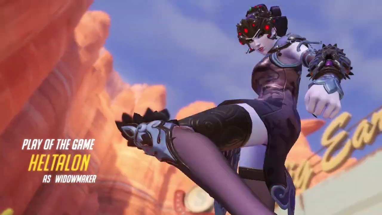 Overwatch Widowmaker Highlight 3 Youtube