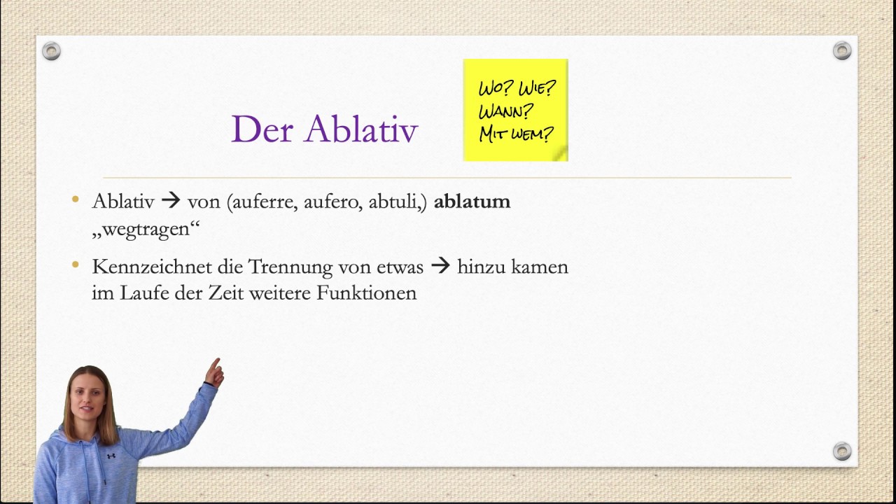 Let's Learn Latin: Die lateinischen Kasus - YouTube