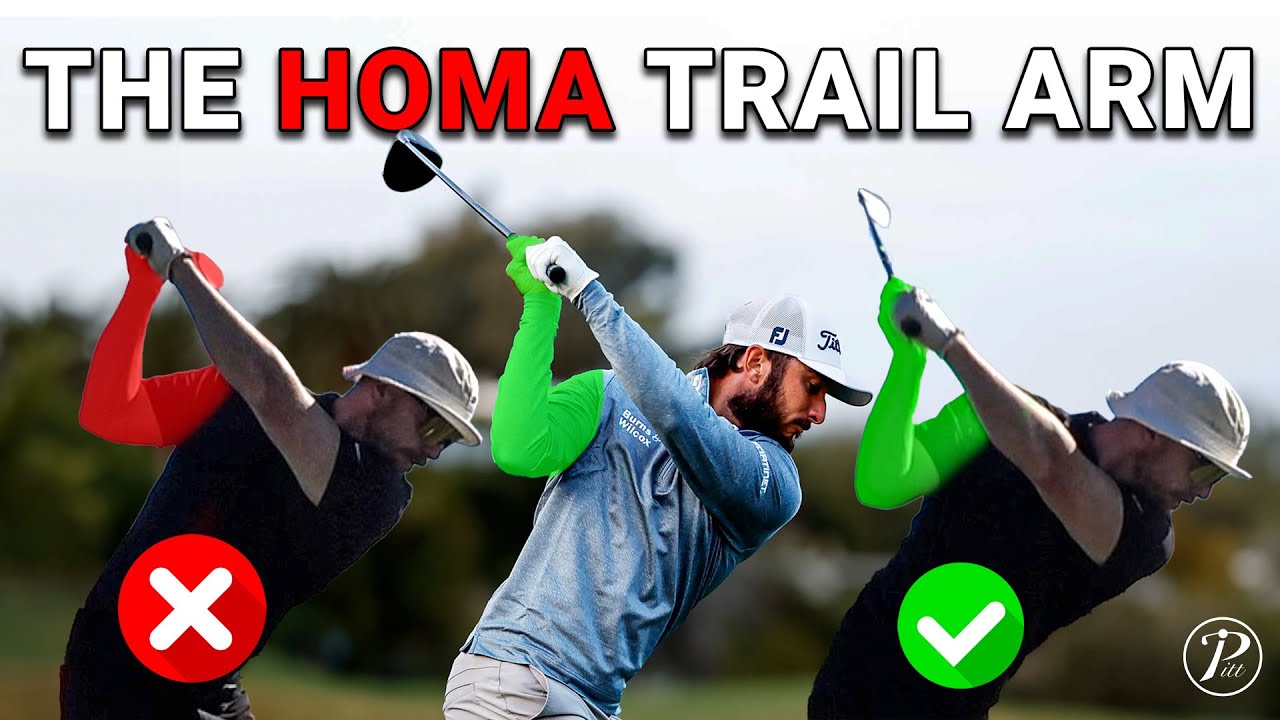The KEY To The TRAIL ARM In The Backswing - YouTube