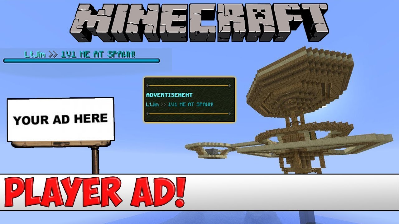 Minecraft Plugin Tutorial - Player Ad - YouTube