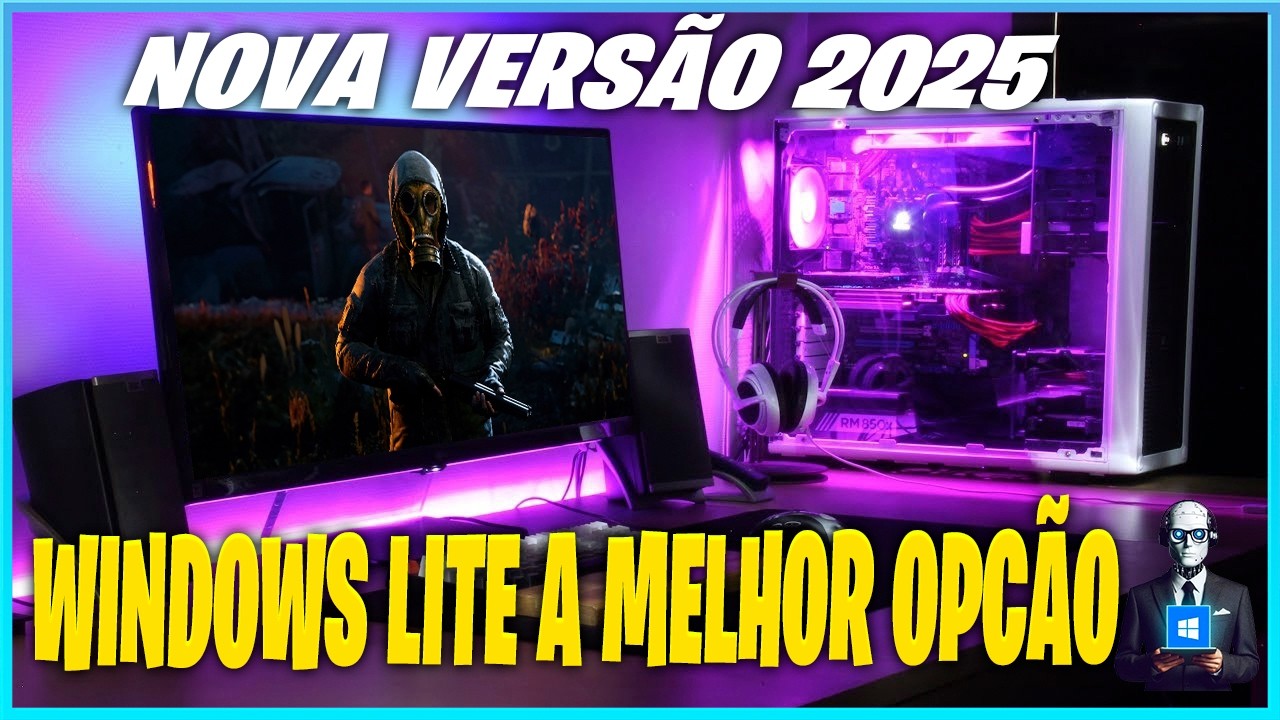 WINDOWS 10 LITE 22H2 TURBO 2025 Para Pc Fraco E Notebooks - YouTube