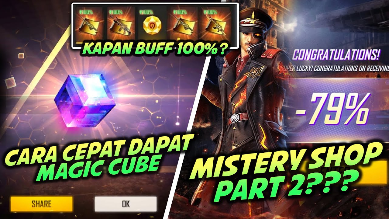 MYSTERY SHOP PART 2? KAPAN BUFF 100% INCUBATOR? TRIK DAPETIN MAGIC CUBE ...
