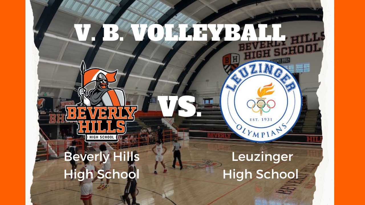 KBEV | Beverly Hills High School VS. Leuzinger High School V. B ...