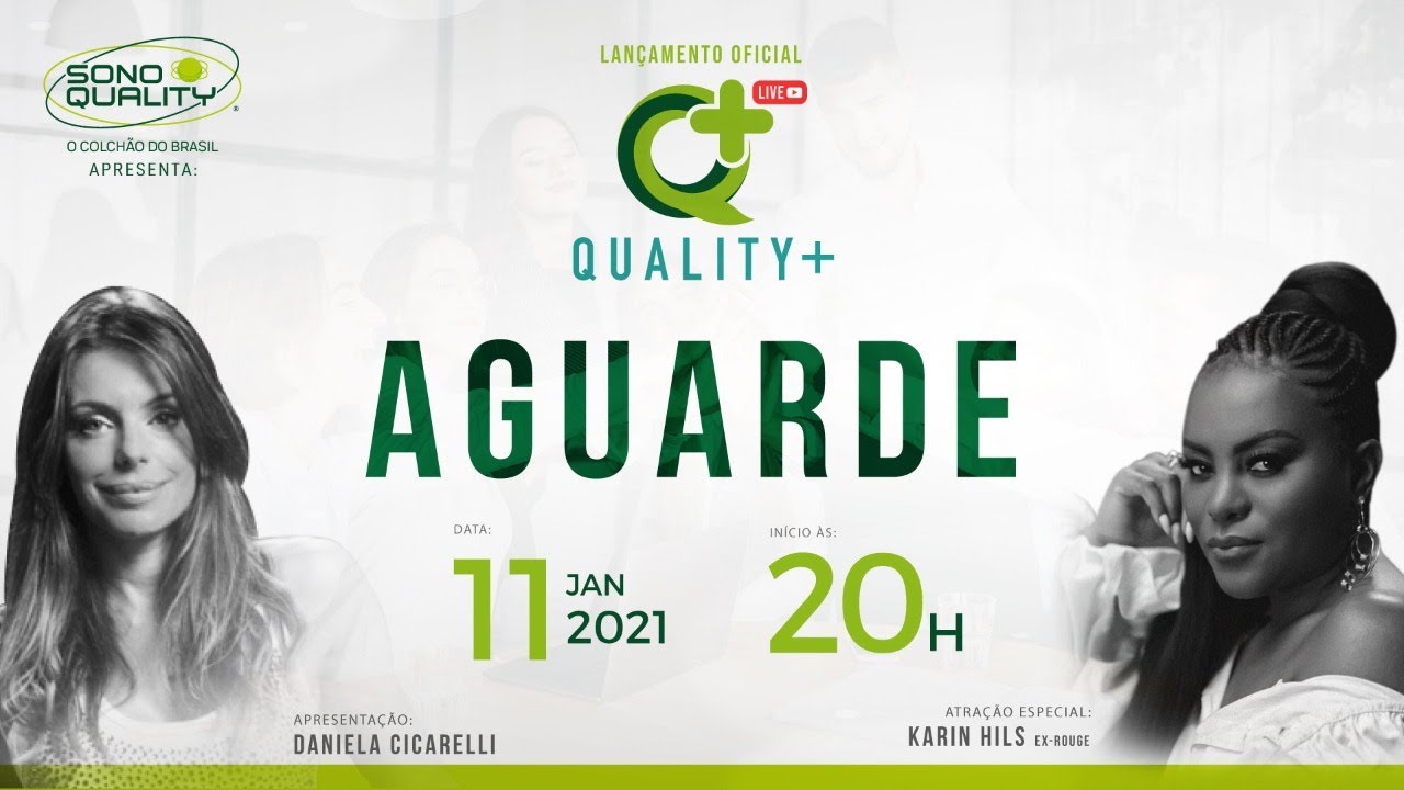 Live Lançamento Oficial QUALITY+ - YouTube