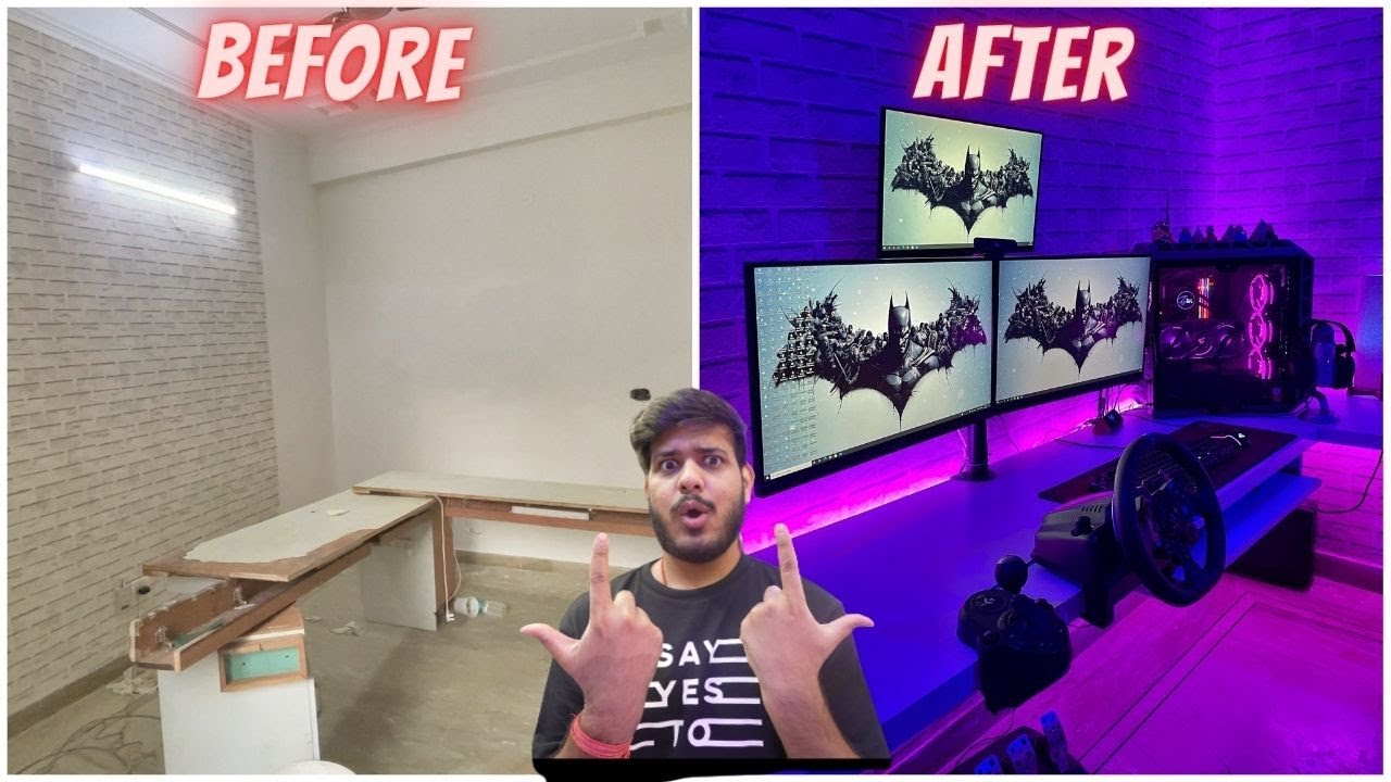 Building My Dream GAMING Room(2021)😍. - YouTube