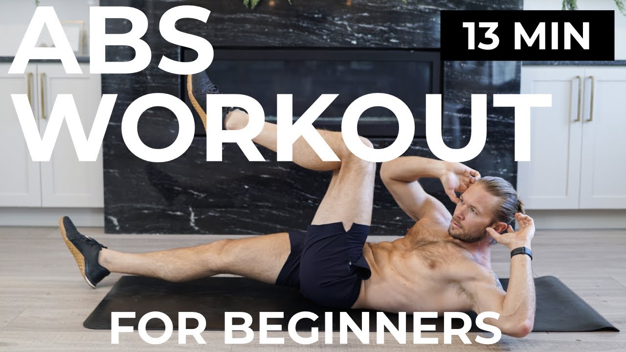 ABS WORKOUT FOR BEGINNERS | BEGINNER AB WORKOUT | BEGINNER ABS ...
