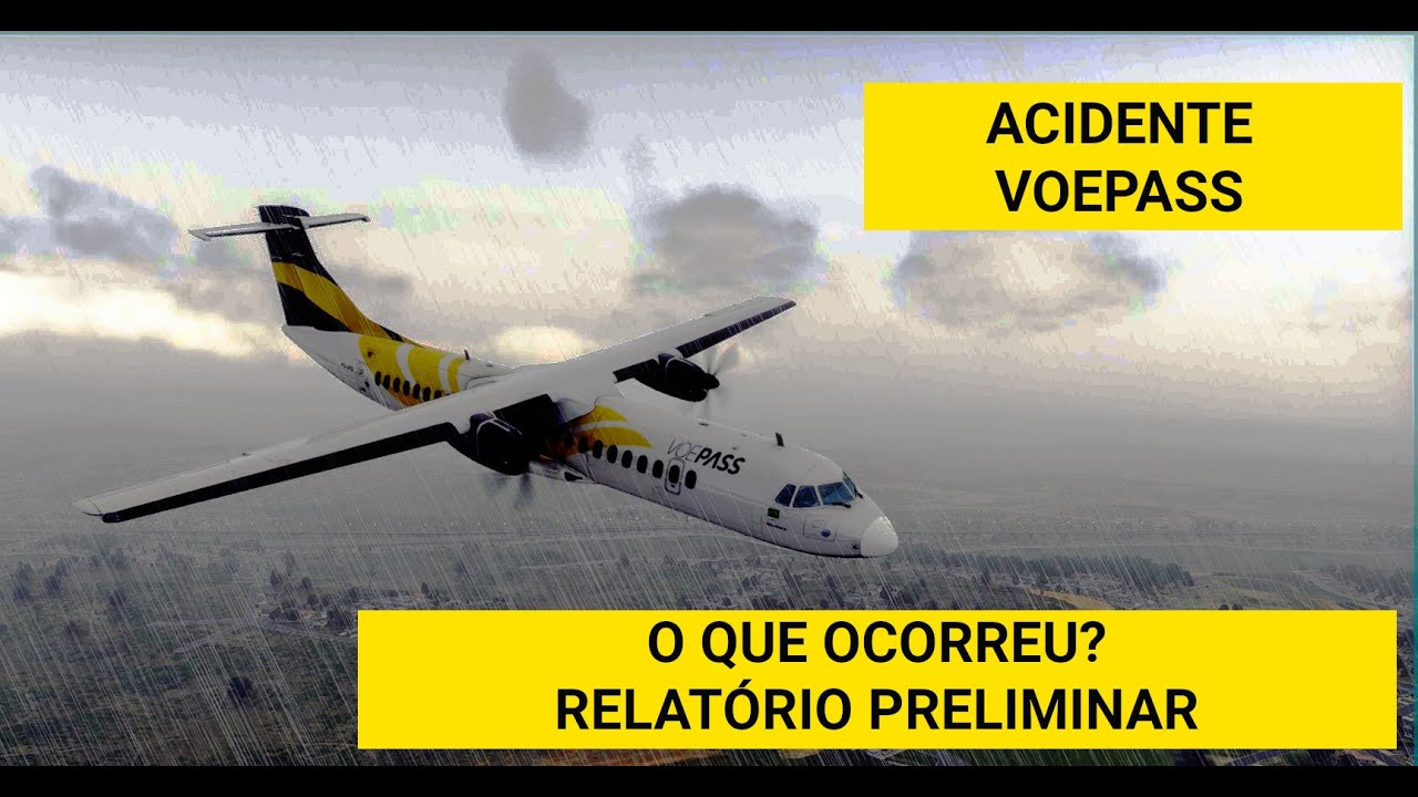 Acidente ATR-72 - VOEPASS queda do avião do voo 2283 - YouTube