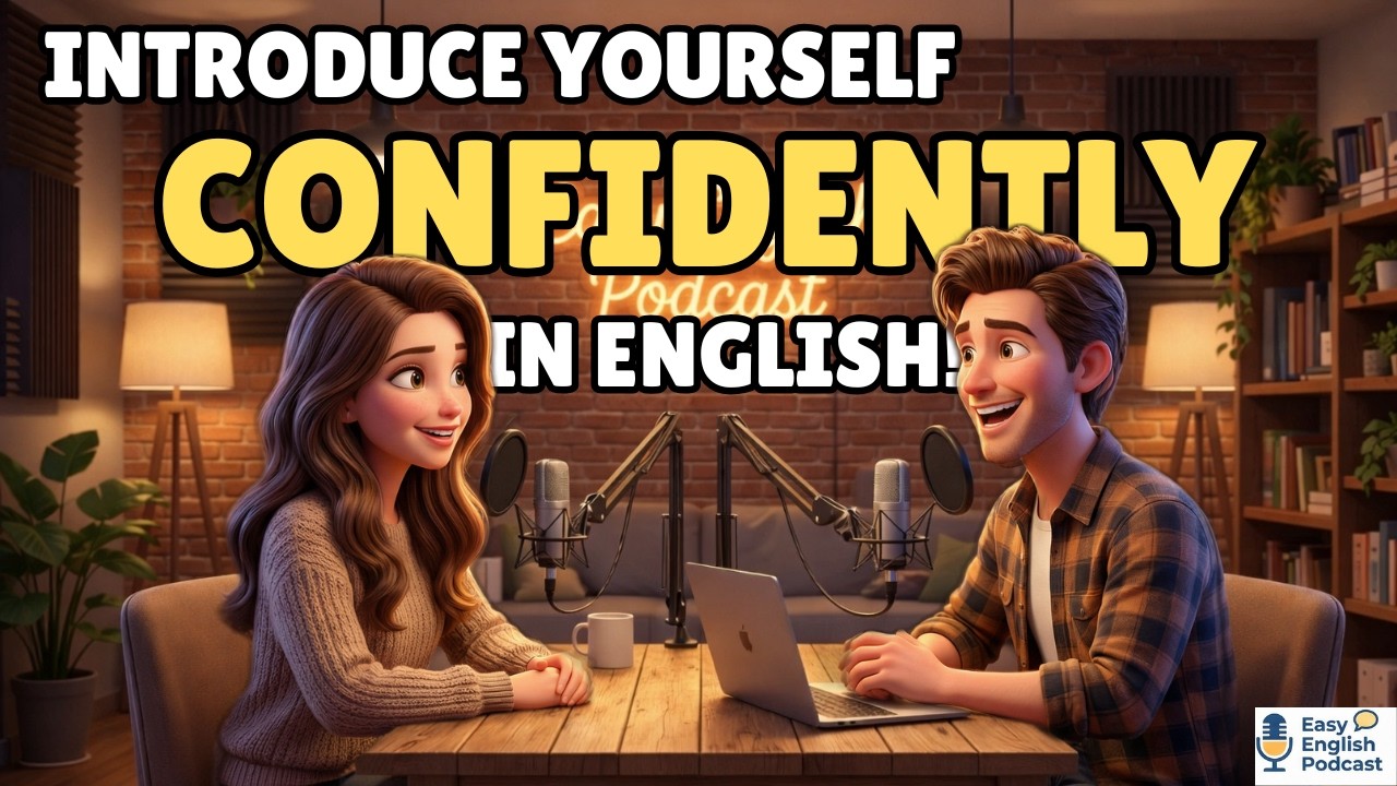 Introduce Yourself Confidently in English | Real Conversation Examples ...