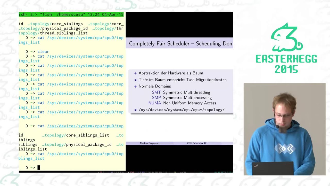 Markus Pargmann: Linux Kernel CPU Scheduler 101 - YouTube