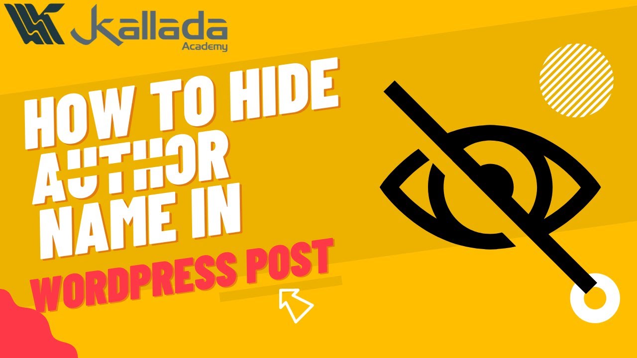 How To Hide Author Name In WordPress Post Kallada Academy YouTube how-to-hide-author-name-in-wordpress-post-kallada-academy-youtube