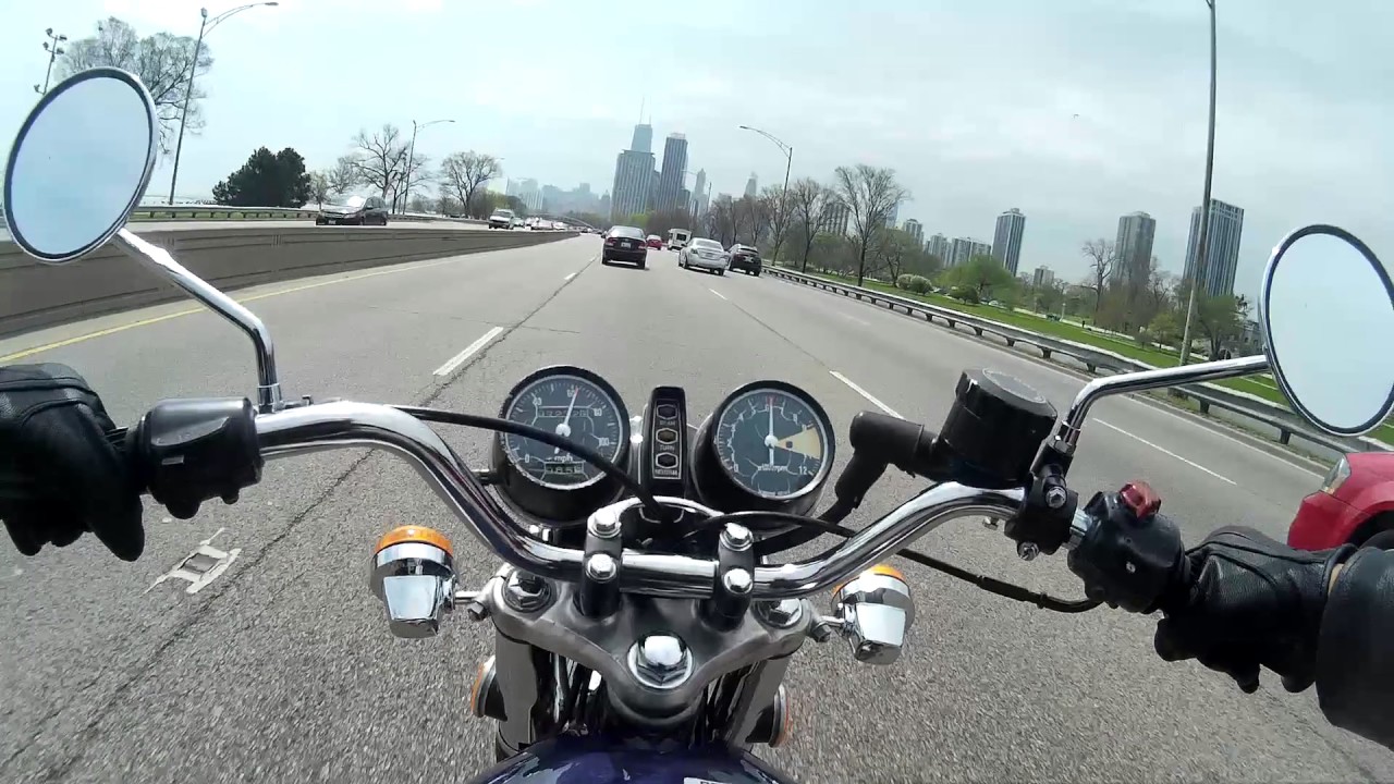 Motorcycle Ride on Lake Shore Drive - Chicago - YouTube