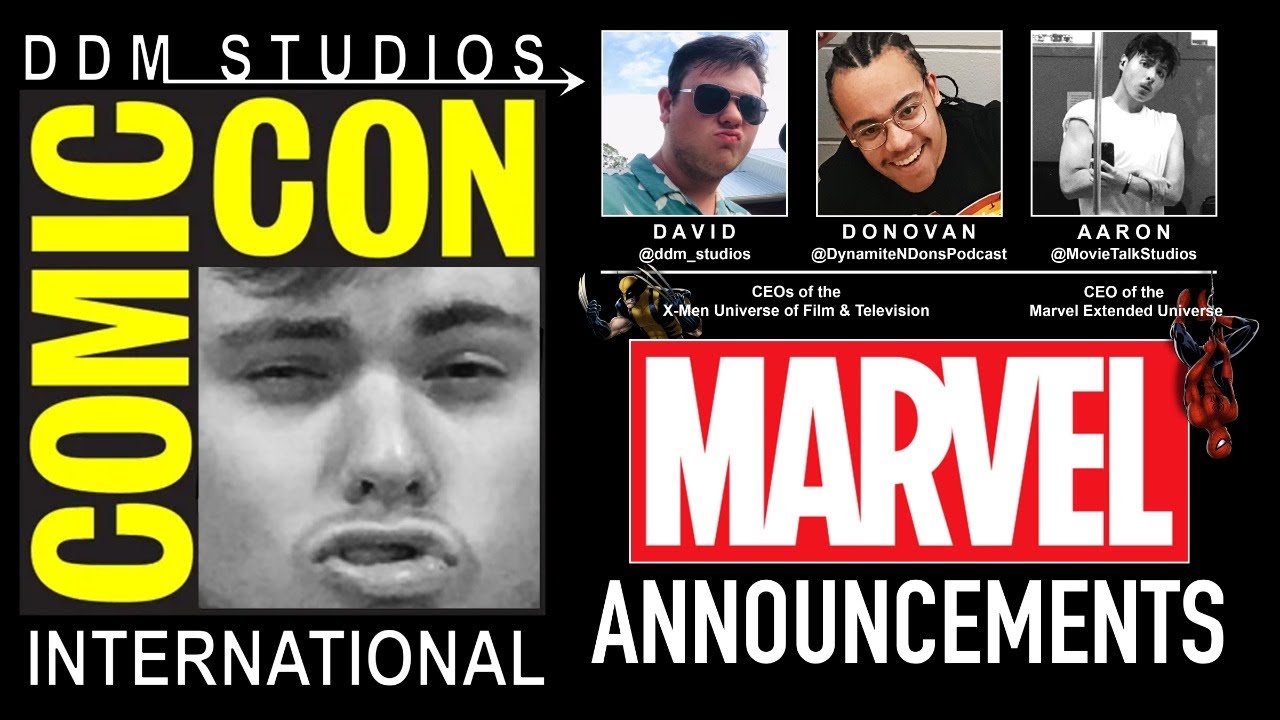 LIVE DDM Studios Comic-Con Panel! (feat. Donovan & Aaron) | ALL-NEW Marvel Universes - YouTube
