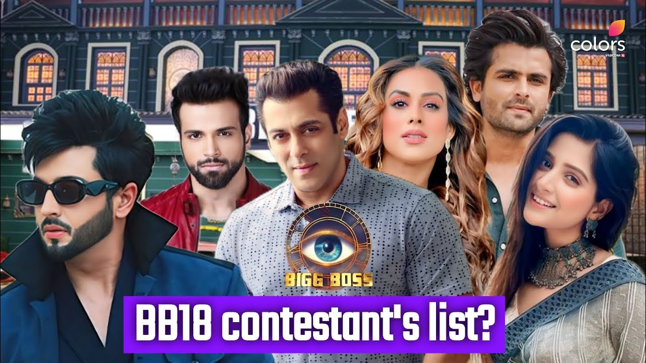 BB 18 : confirm contestant list : Nia Sharma, Debchandrima, Shoaib ...