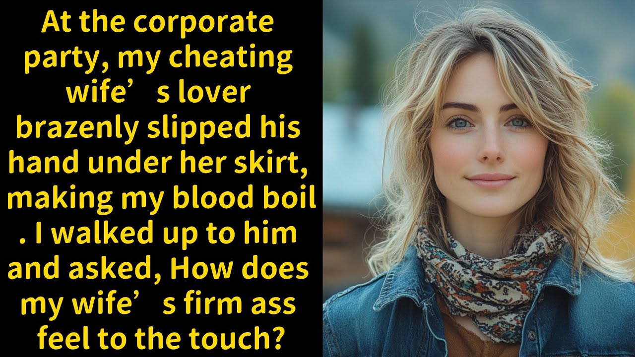 My Cheating Wife’s Lover Slipped His Hand Under Her Skirt at the ...