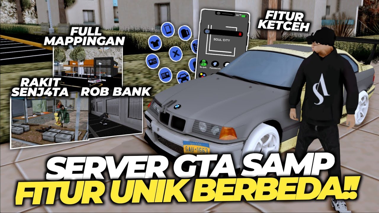 SERVER SAMP MODERN DENGAN FITUR REALISTIS TERBARU! SERVER GTA SAMP ...