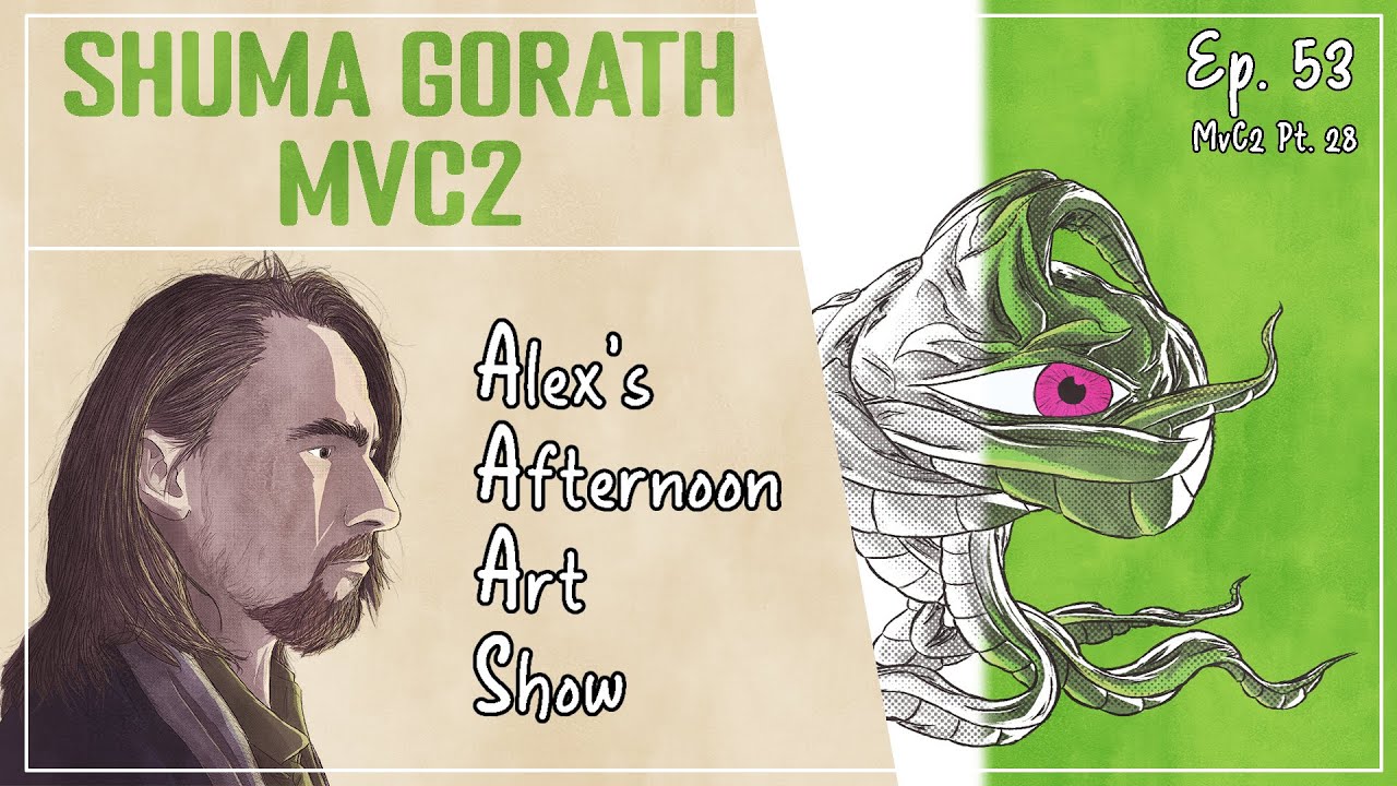 Shuma Gorath (Marvel Vs. Capcom 2) Drawing || Alex's Afternoon Art Show ...