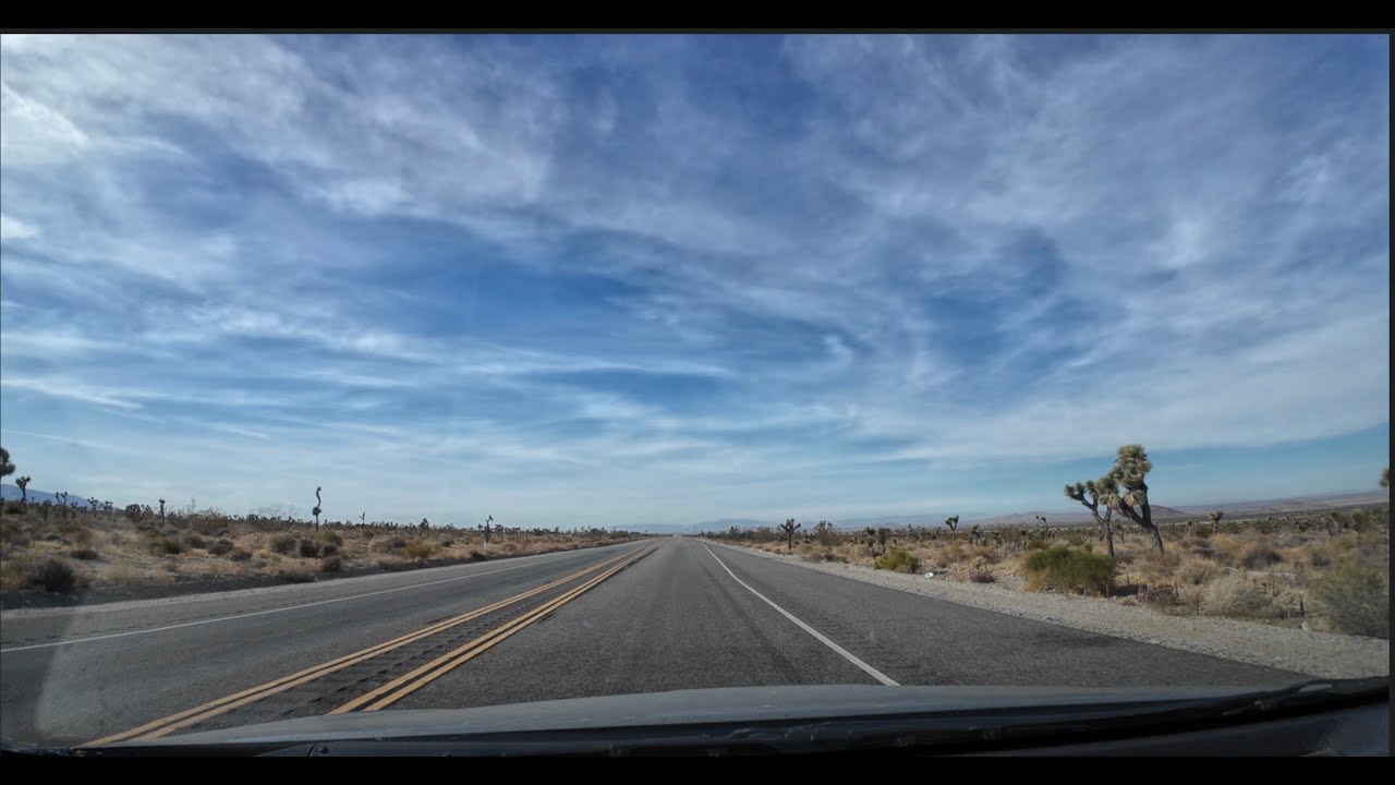 FULL 4k video HIGH DESERT DRIVING LOS ANGELES - YouTube