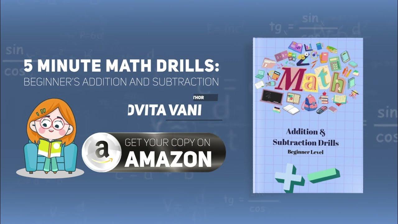 5-Minute Math Drills: Beginner's Addition and Subtraction #maths # ...