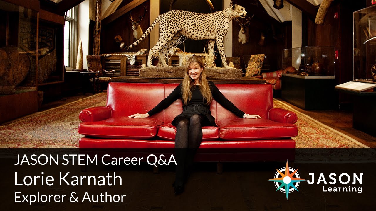 Lorie Karnath, Explorer & Author: JASON STEM Career Q&A - YouTube