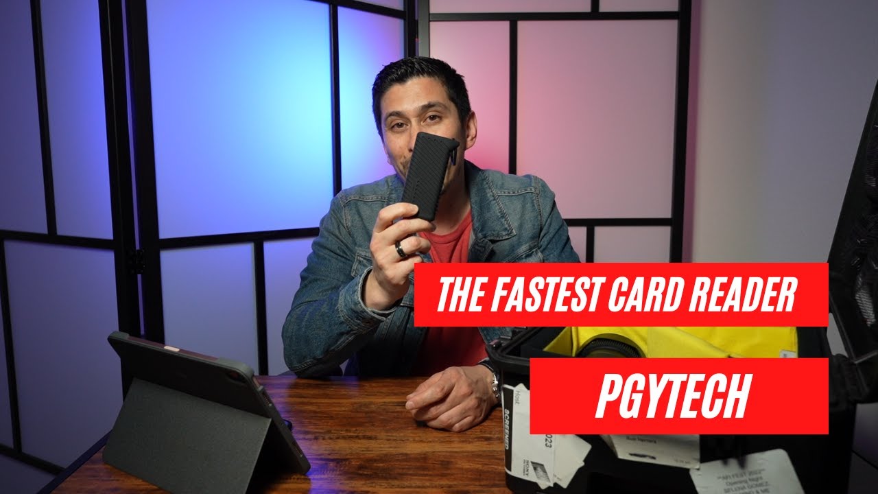 PGYTECH Releases Createmate High-Speed Card Reader Case - YouTube