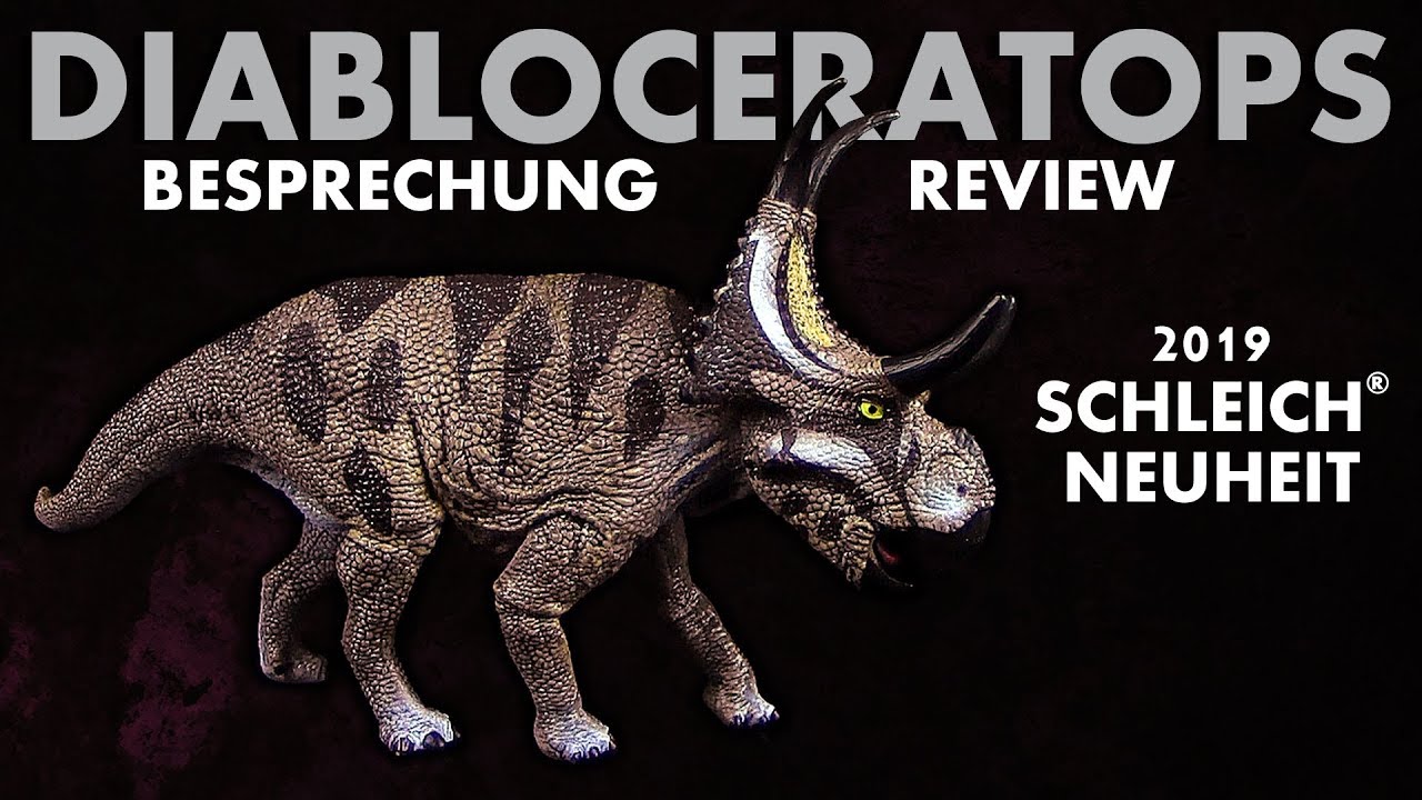 Schleich ® 15015 Diabloceratops - Neuheit 2019 New - Review - YouTube
