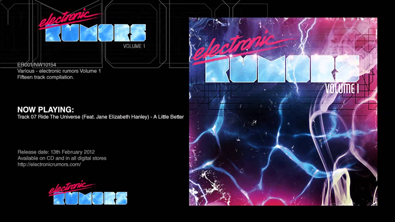 07 Ride The Universe (Feat. Jane Elizabeth Hanley) - A Little Better ...