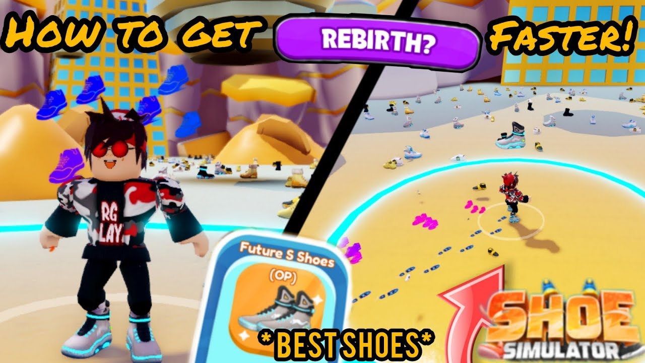 How To Get Rebirth Faster On Roblox Shoe Simulator! - YouTube