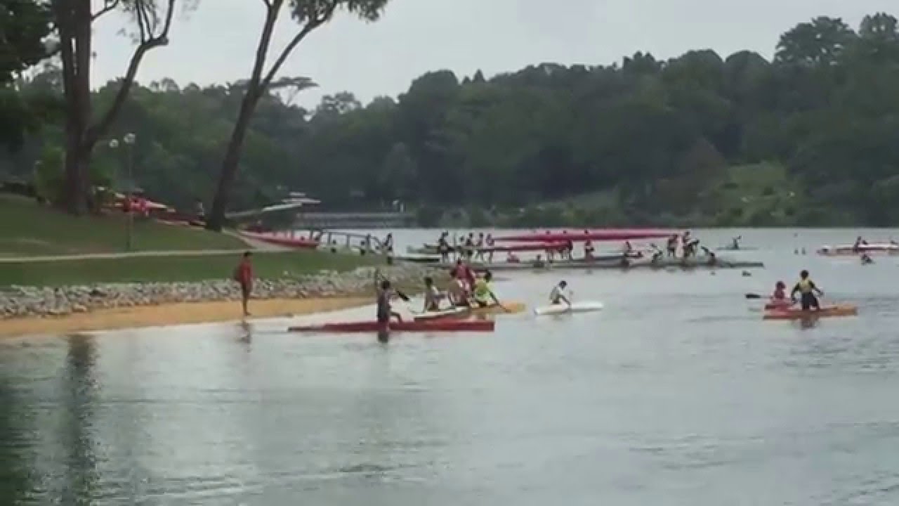 Canoeing At MacRitchie Reservoir Park - YouTube