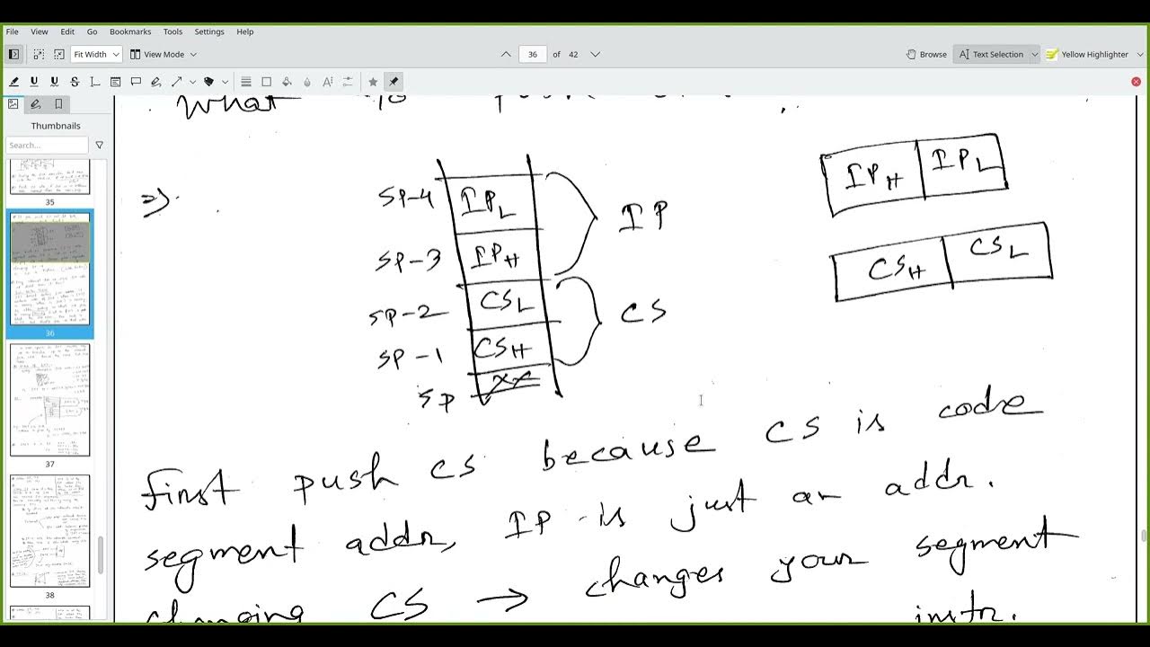 CSE341 - Interrupt vector Table and ISR Address calculation - YouTube