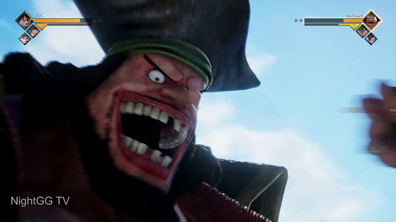 Luffy vs BlackBeard Jump Force [Steam] - YouTube