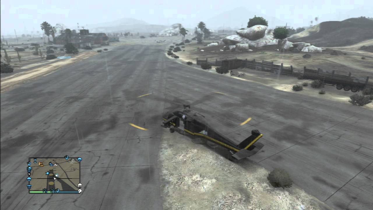 GTA:V: GTA:V ONLINE - Tail Rotor Test 1 - YouTube