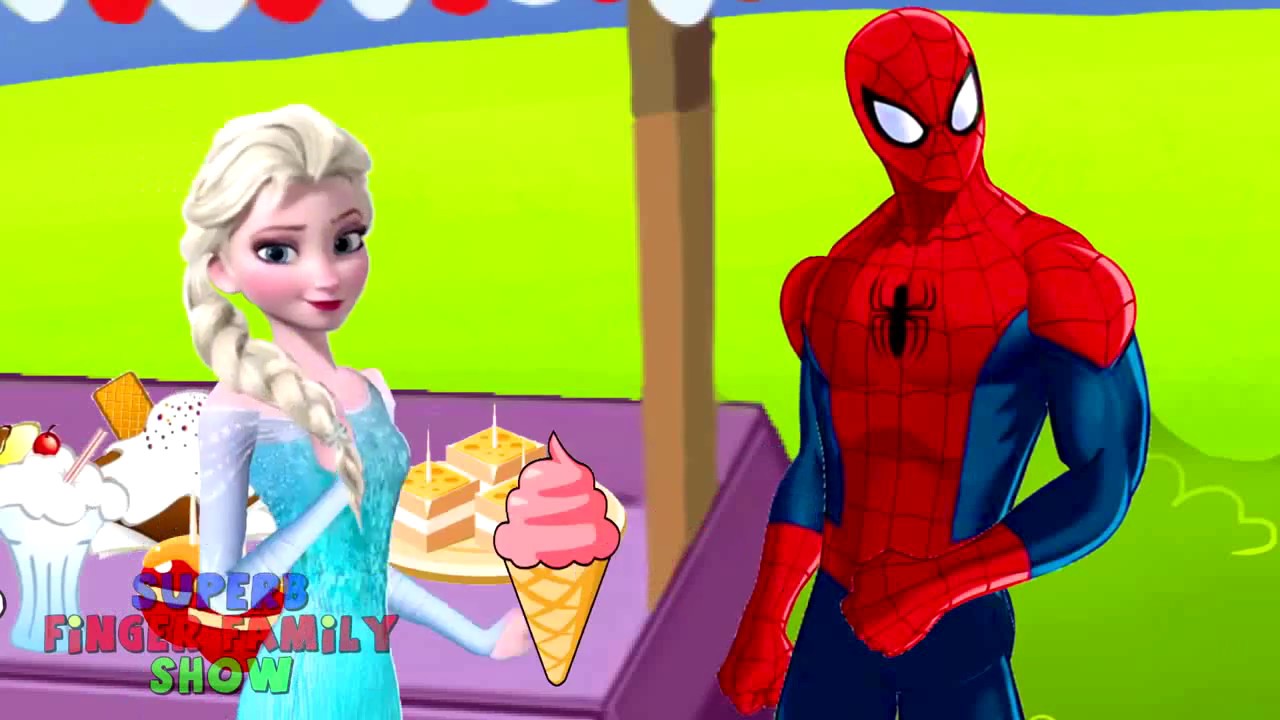 SUPRER CUTE !!! Elsa - Spiderman Vs Frozen Elsa and Spider Man Masha ...