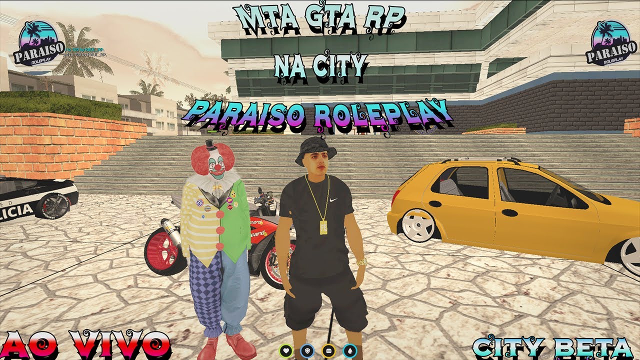 🔴LIVE ON🔴GTA SAN MTA RP | PARAISO ROLEPLAY | EM BETA |CONFIGURANDO A ...