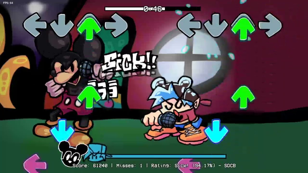 Fnf Mod - Vs Mouse Old | Old Revenge Gameplay + Sprite Test - YouTube