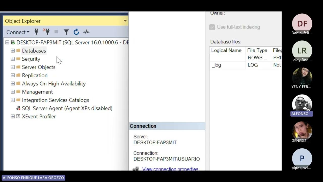 Bases de Datos - Clase 1 - Creando Conexión - YouTube